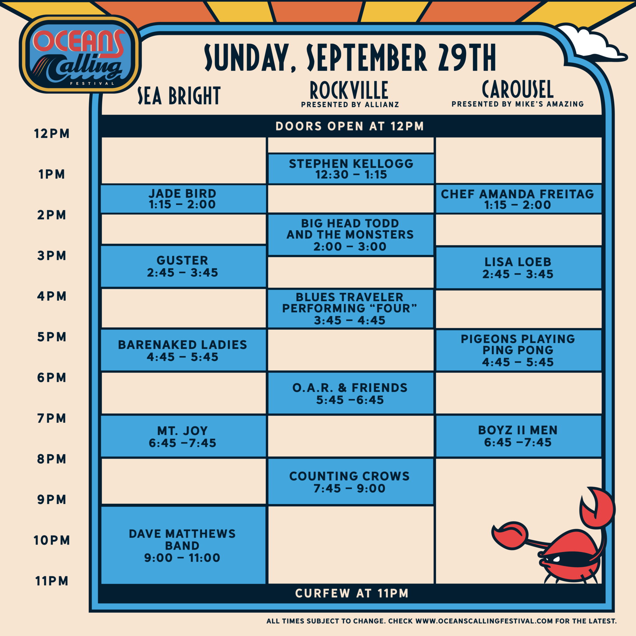 2024 Guide to Oceans Calling Music Festival - OCMDHotels